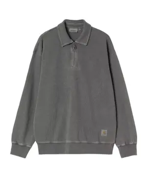 Carhartt Wip Harper Polo Sweatshirt - Gray