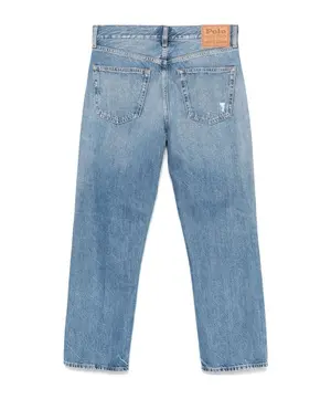Polo Ralph Lauren Cropped Jeans With Logo Patch