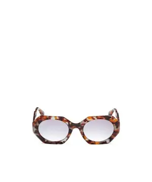 MAXCO. Geometric Sunglasses - White