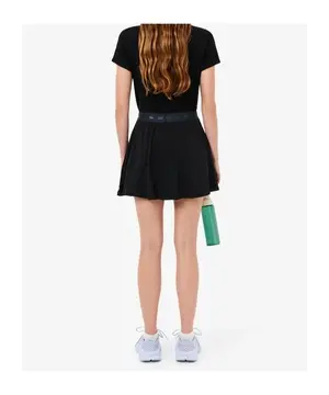 Lacoste Elastic Waist Midi Skirt
