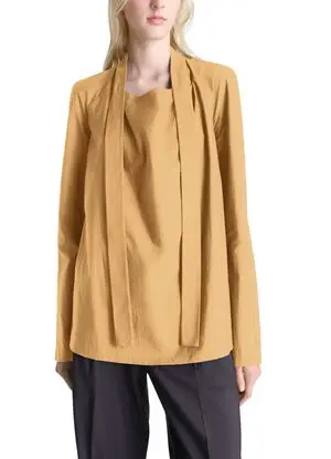 LEMAIRE Ascot Long-sleeved Blouse