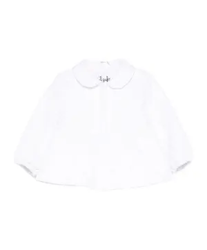 IL GUFO Quilted Jacket With Classic Collar - White