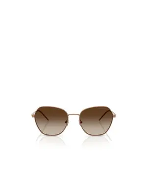 Emporio Armani Geometric Frame Sunglasses - Brown