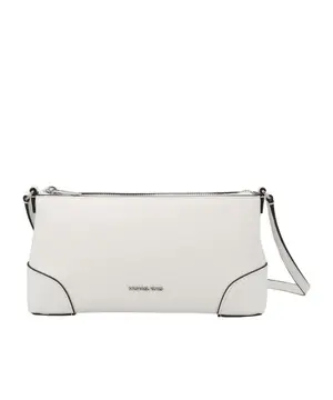 Michael Kors Panelled Zip Crossbody Bag - Opticwhite