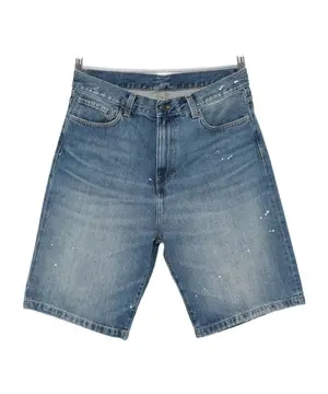 Carhartt Landon Paint-splatter Shorts - Blue