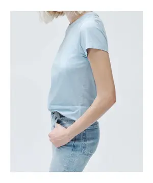 Rag & Bone Slim Crewneck T-shirt - Raindrop