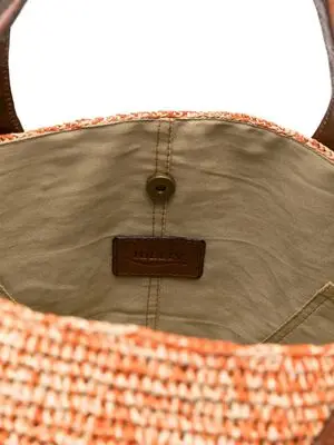 IBELIV Rio Woven Tote Bag With Magnetic Buckle