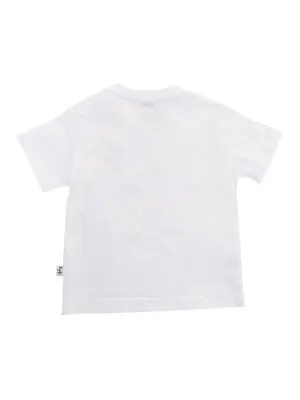IL GUFO Crocodile Print Crewneck T-shirt