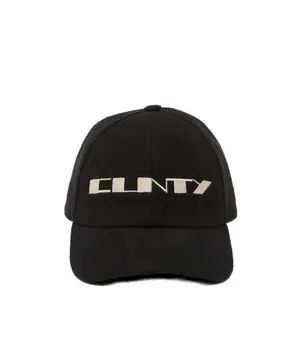 Rick Owens Concordians Baseball Cap - Black