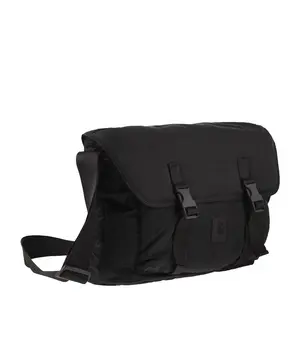 Carhartt Wip Logo Patch Buckle-detailed Padded Messenger Bag