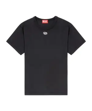 DIESEL® Diesel Metallic Oval D T-Shirt Black