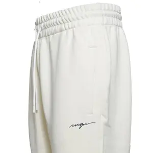 MSGM Logo Embroidered Drawstring Tapered-leg Track Pants