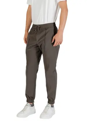 ANTONY MORATO Regular Fit 'nate' Trousers In Stretch Viscose Blend