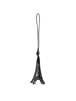 Zadig&Voltaire Eiffel Tower Shaped Keychain - Black