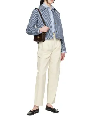 A.p.c. Frida Striped Single-breasted Jacket