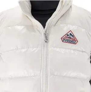 Pyrenex Down Vest With Stand Collar And Zip Closure