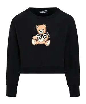 Moschino Long Sleeve Sweatshirt - Black