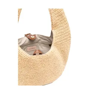 COCCINELLE C-me Logo Plaque Large Tote Bag