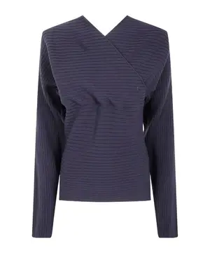 Paloma Wool V-neck Knitted Sweater - Black
