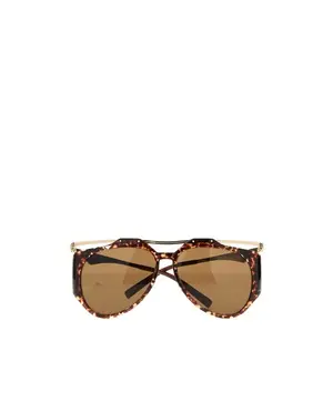 Saint Laurent Aviator Sunglasses - Brown