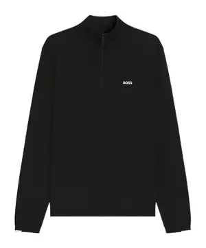 Hugo Boss Long-sleeved Knitwear - Black