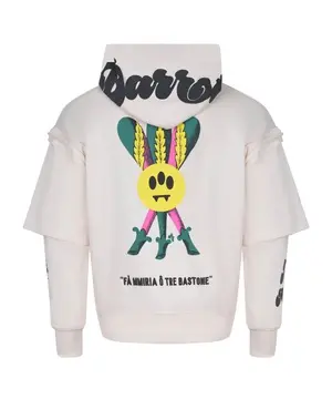 BARROW Graphic Hooded Sweatshirt