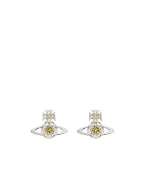 VIVIENNE WESTWOOD Lee Orb Earrings - White