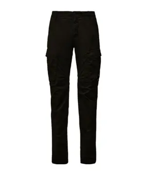 C.P. COMPANY Lens-detail Trousers - Black