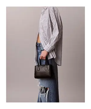 Calvin Klein Logo Tote Bag