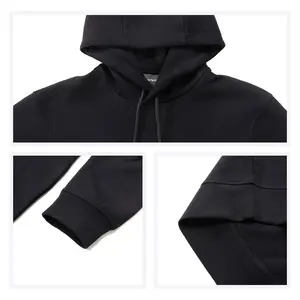 Emporio Armani Logo Patch Drawstring Hoodie