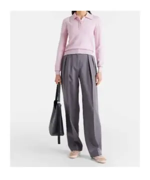 JIL SANDER Pleated Wool Wide-leg Pants