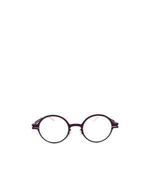 Mykita Round Frame Glasses - Black