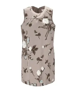 P.a.r.o.s.h Floral Print Sleeveless Dress