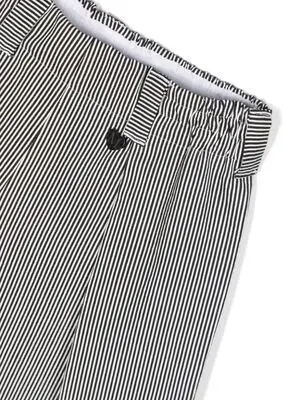 Monnalisa Striped Wide-leg Trousers