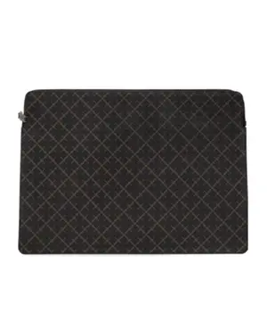 BY MALENE BIRGER Ivys Geometric-print Laptop Bag - Black