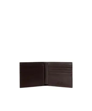 Polo Ralph Lauren Embroidered-bear Leather Billfold Wallet