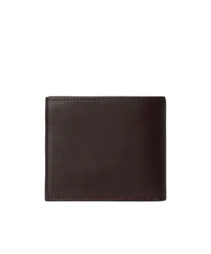 Polo Ralph Lauren Embroidered-bear Leather Billfold Wallet