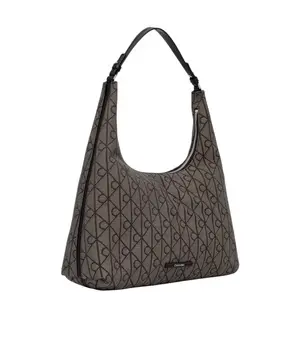 Calvin Klein Jacquard Logo Shoulder Bag