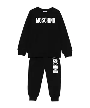 Moschino Logo-print Tracksuit Set - Black