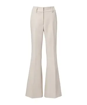 Gabriela Hearst Casual Trousers With Belt Loops - Nude