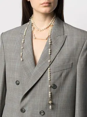 VIVIENNE WESTWOOD Broken Pearl Necklace