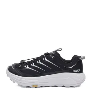 Hoka One One Lace-up Sneakers - Black