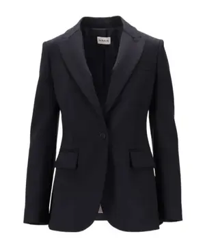 P.a.r.o.s.h Tailored Single-breasted Jacket - Blue