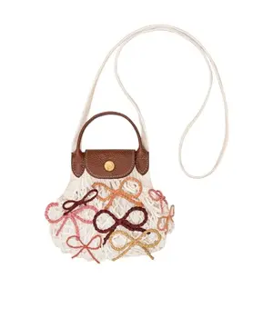 Longchamp Le Pliage Bow-detail Tote Bag