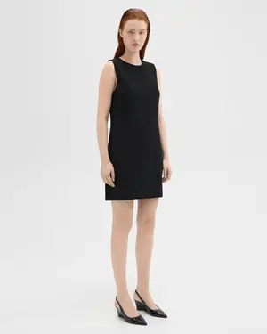 Theory Round-necked Sleeveless Dress