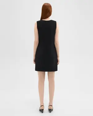 Theory Round-necked Sleeveless Dress