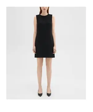 Theory Sleeveless Round Neck Dress