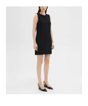 Theory Sleeveless Round Neck Dress