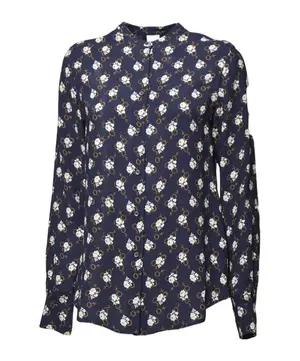 Aspesi Naive Rose Crepe Shirt