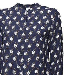 Aspesi Naive Rose Crepe Shirt